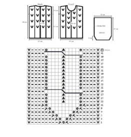 Knitted jumper for women-free knitting pattern - Knitting and Crochet