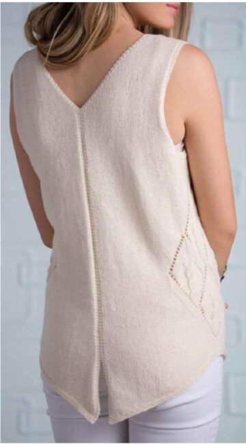 Summer tank-knitting pattern - Knitting and Crochet