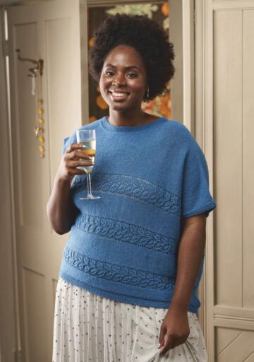 Light Summer Sweater- Free Knitting Pattern - Knitting and Crochet